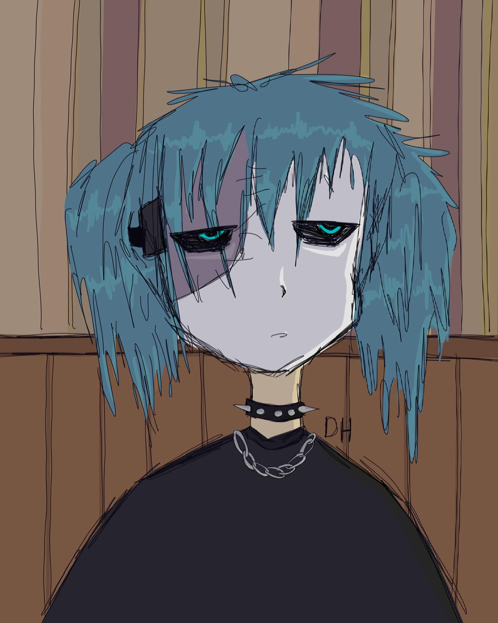 Sally Face, by me, 2021 | Scrolller