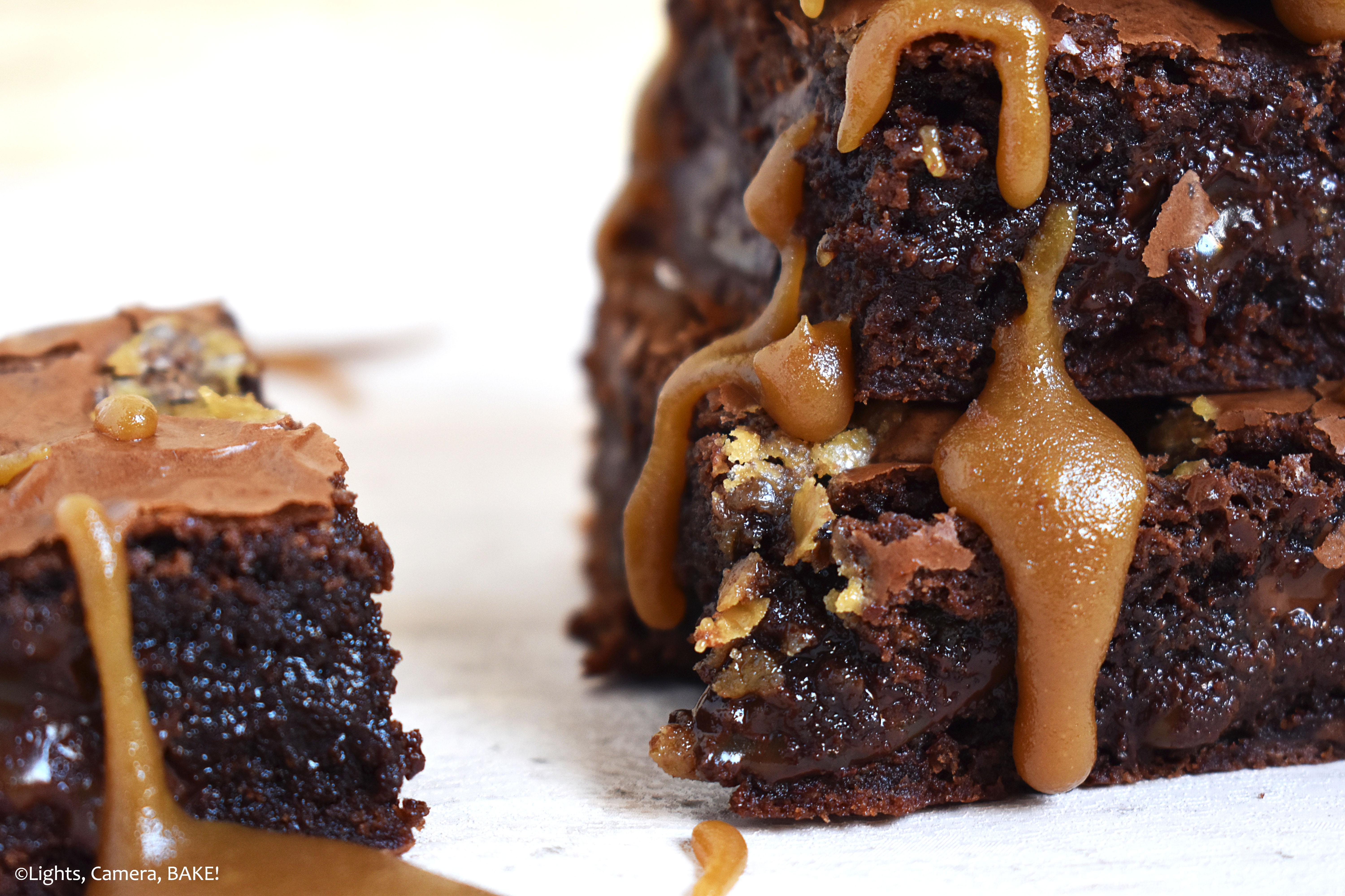 Salted Caramel Brownies | Scrolller