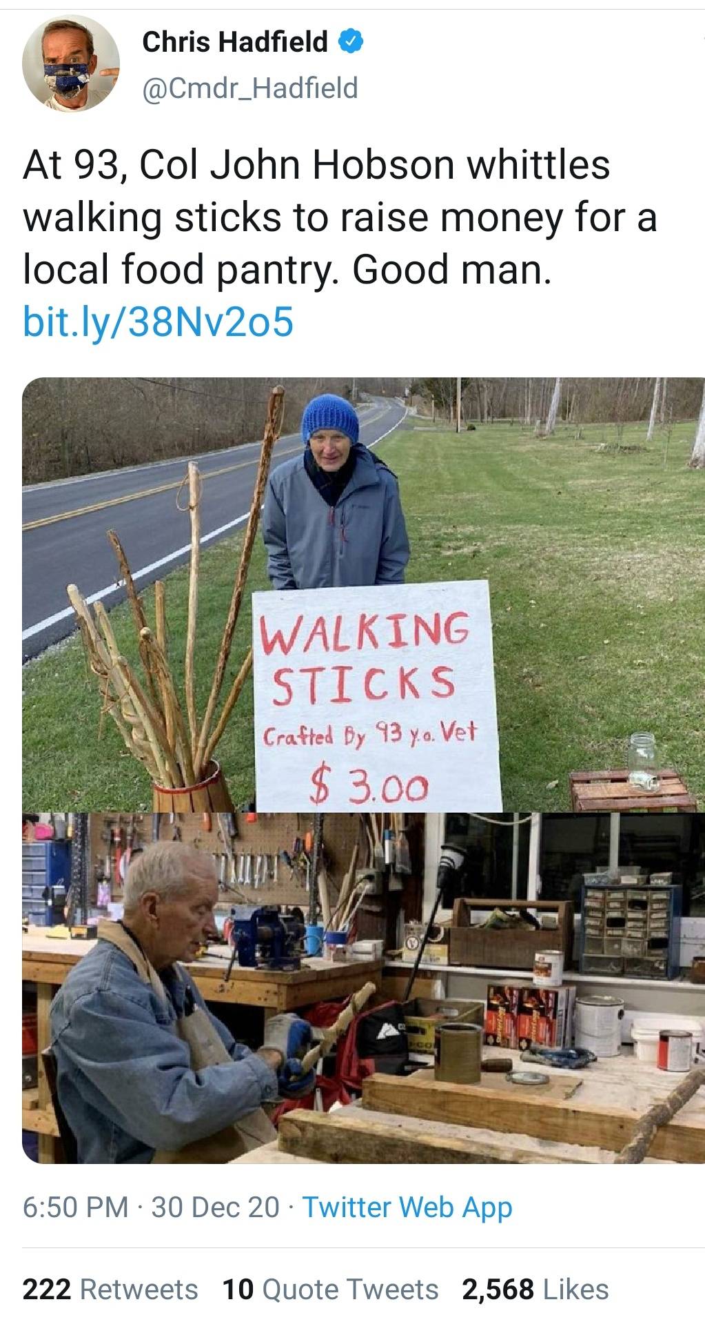 Salute to the colonel | Scrolller