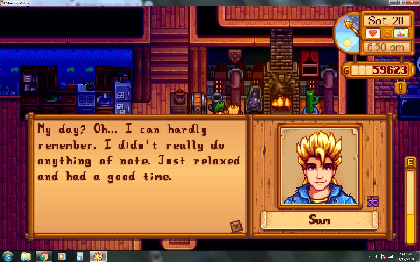 Sam... we got married today. | Scrolller