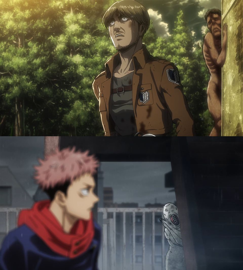 Same energy. Attack on Titan x Jujutsu Kaisen. | Scrolller
