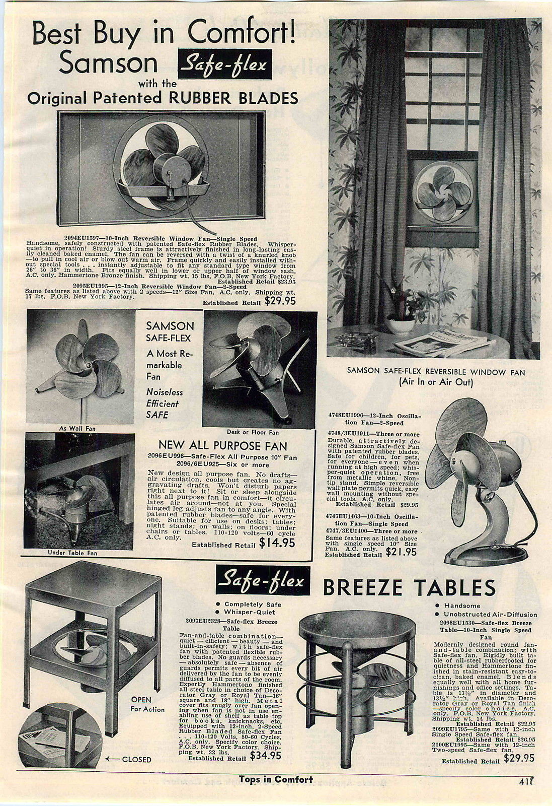 Samson Safe-Flex ad from the 1950s | Scrolller