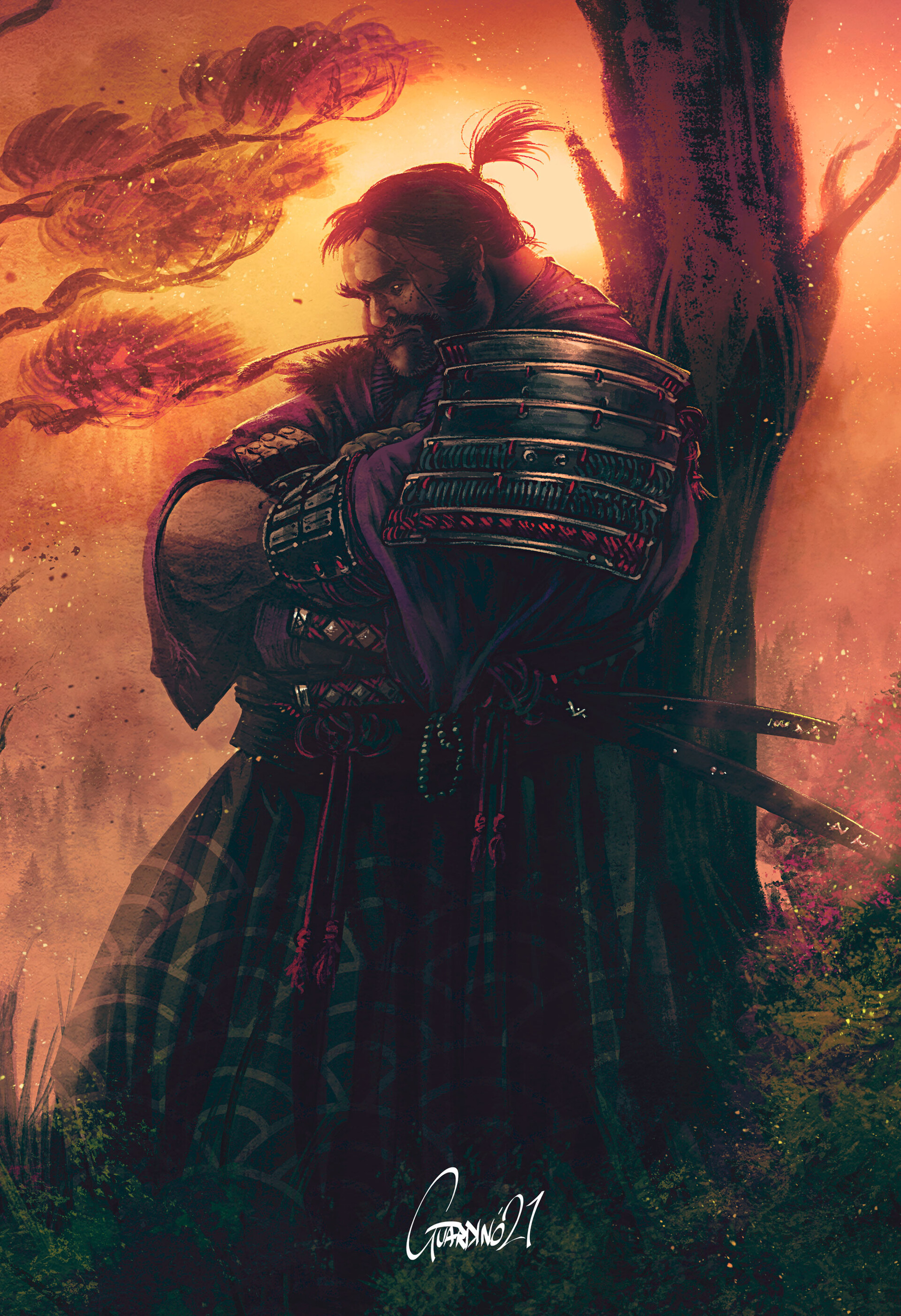 Samurai by Andrea Guardino | Scrolller