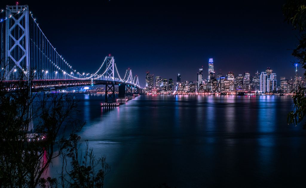San Francisco, as seen from Treasure Island [1024x628] | Scrolller