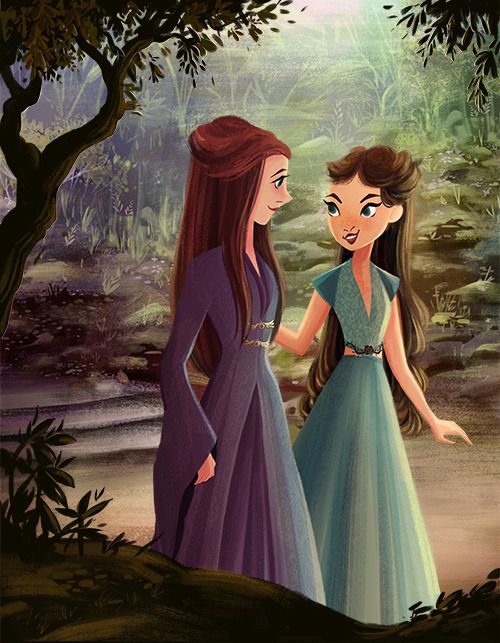 Sansa and Margaery by Lana Chan | Scrolller