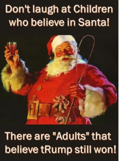 Santa knows the truth | Scrolller