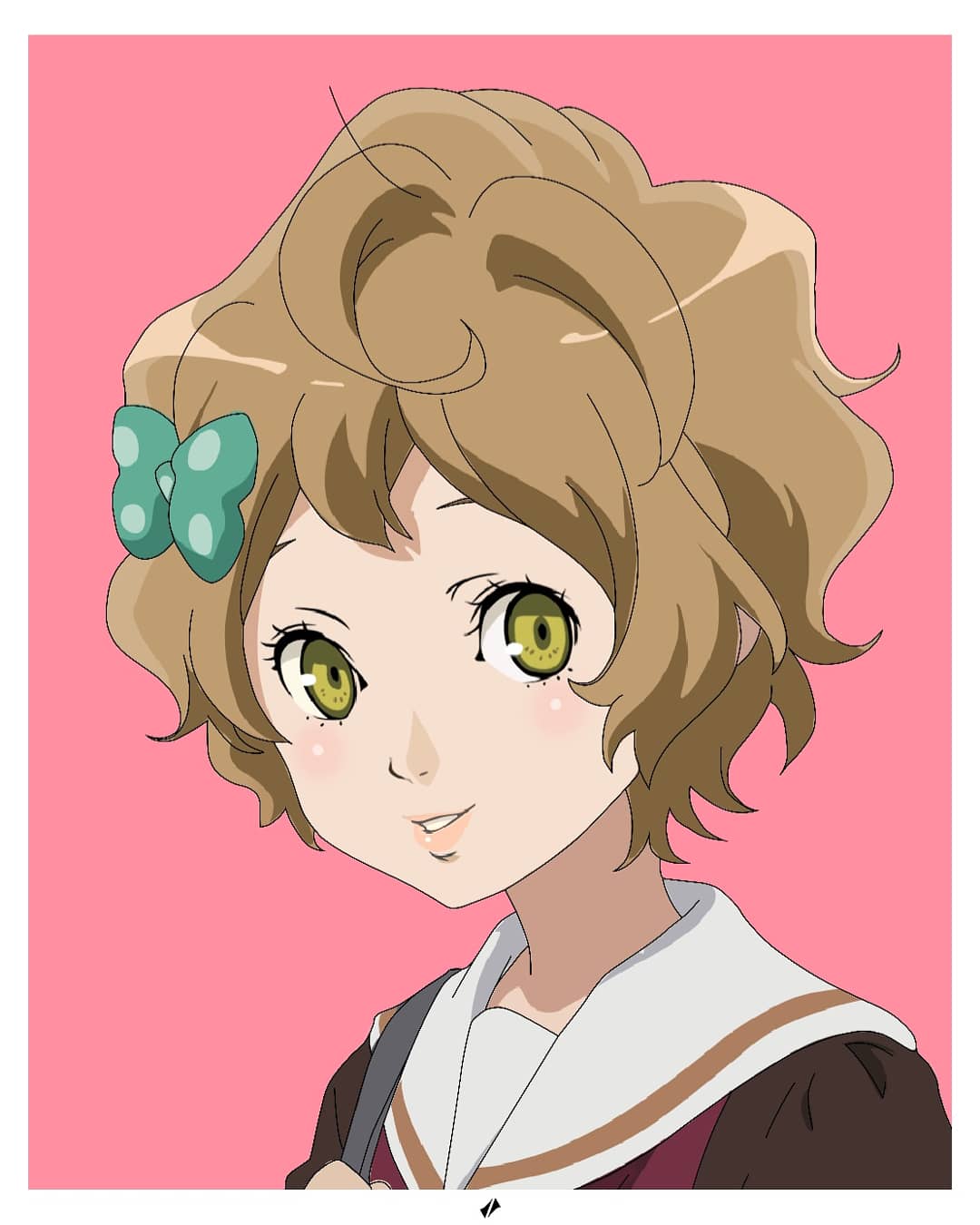 Sapphire Kawashima in a Persona style | Scrolller