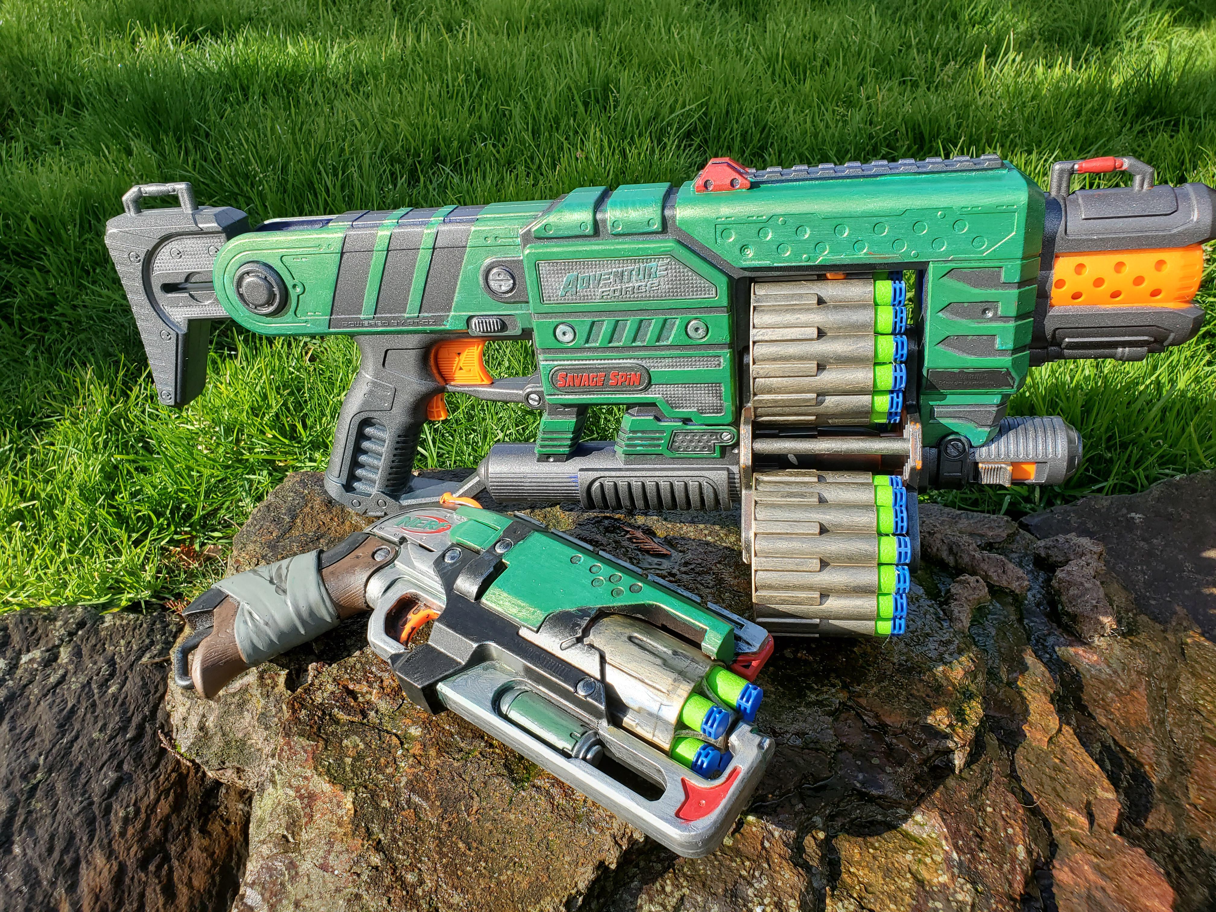 Savage spin and hammershot repaint | Scrolller