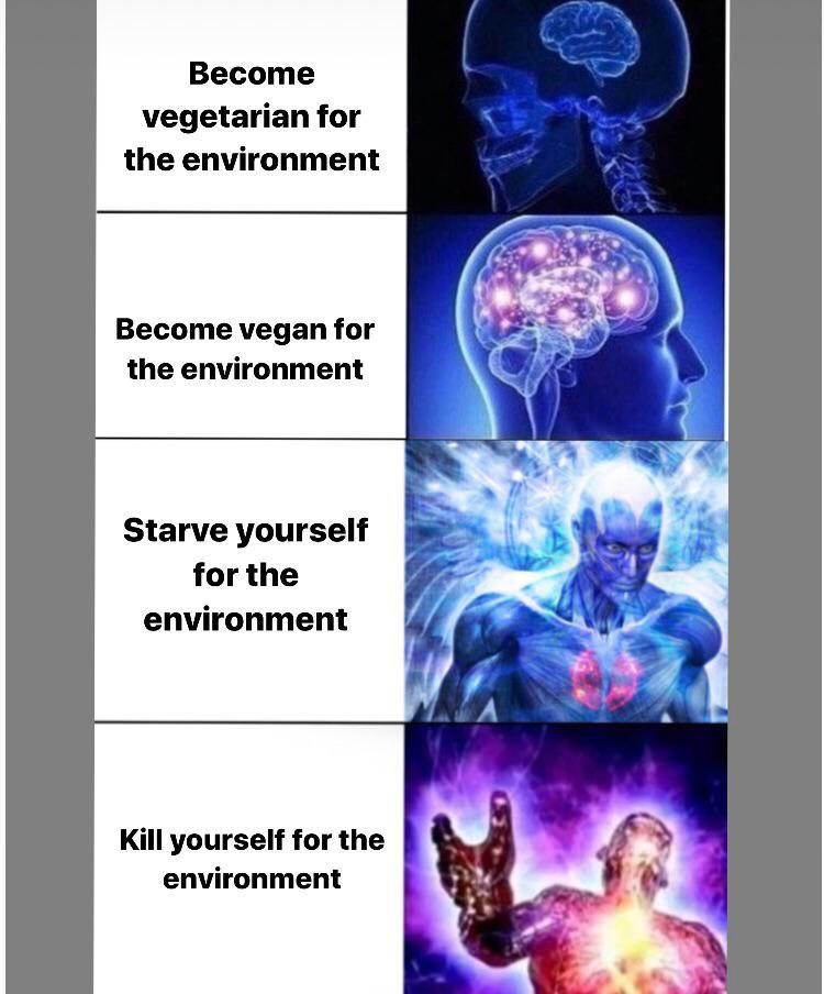 Saving the environment, one mental illness at a time 🤠 ️ | Scrolller