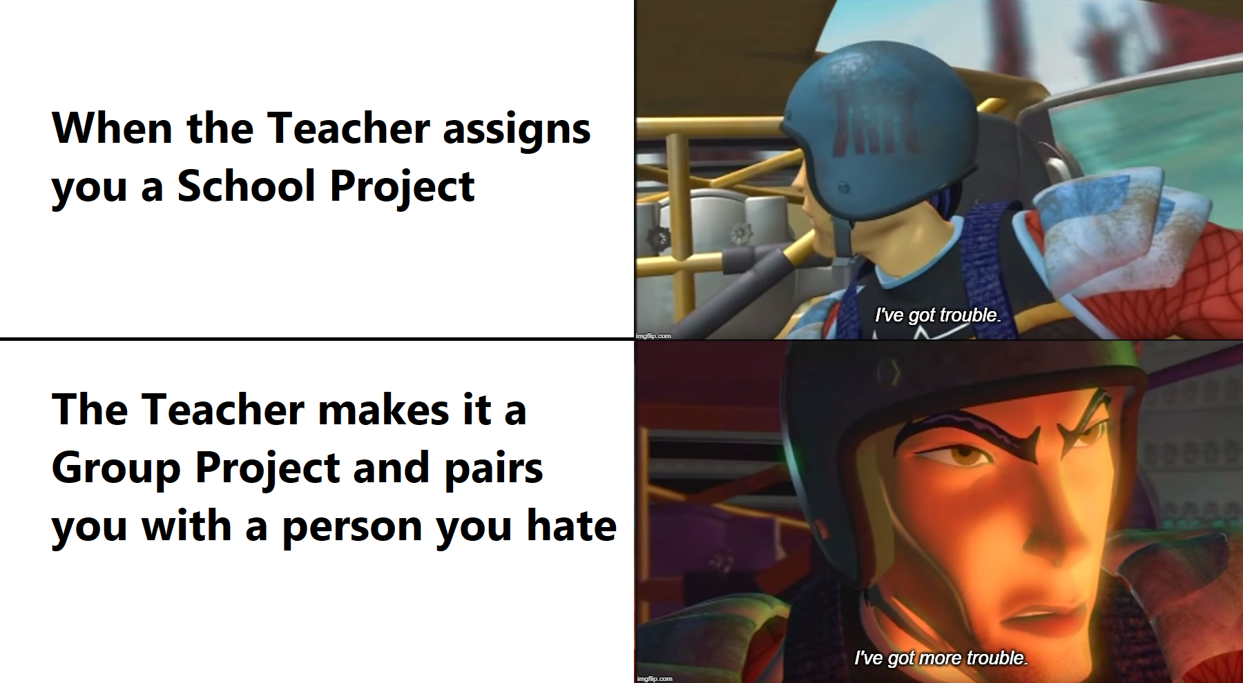 School Projects be like... | Scrolller