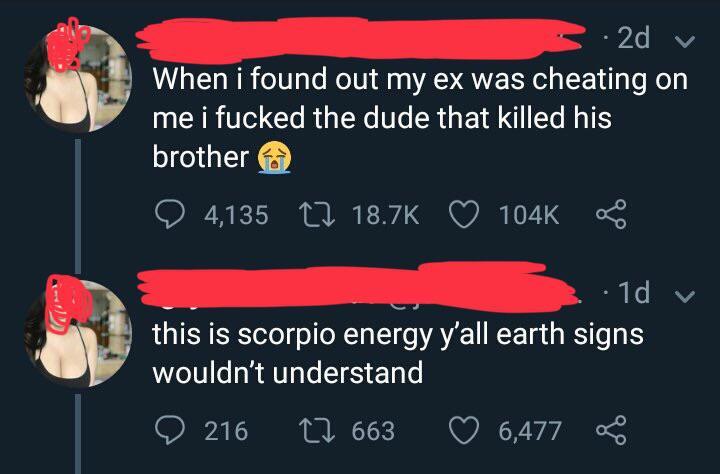 “Scorpio Energy” aka “Crazy Juice” | Scrolller