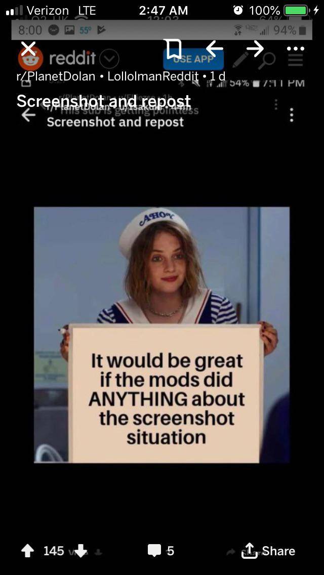 Screenshot and repost | Scrolller