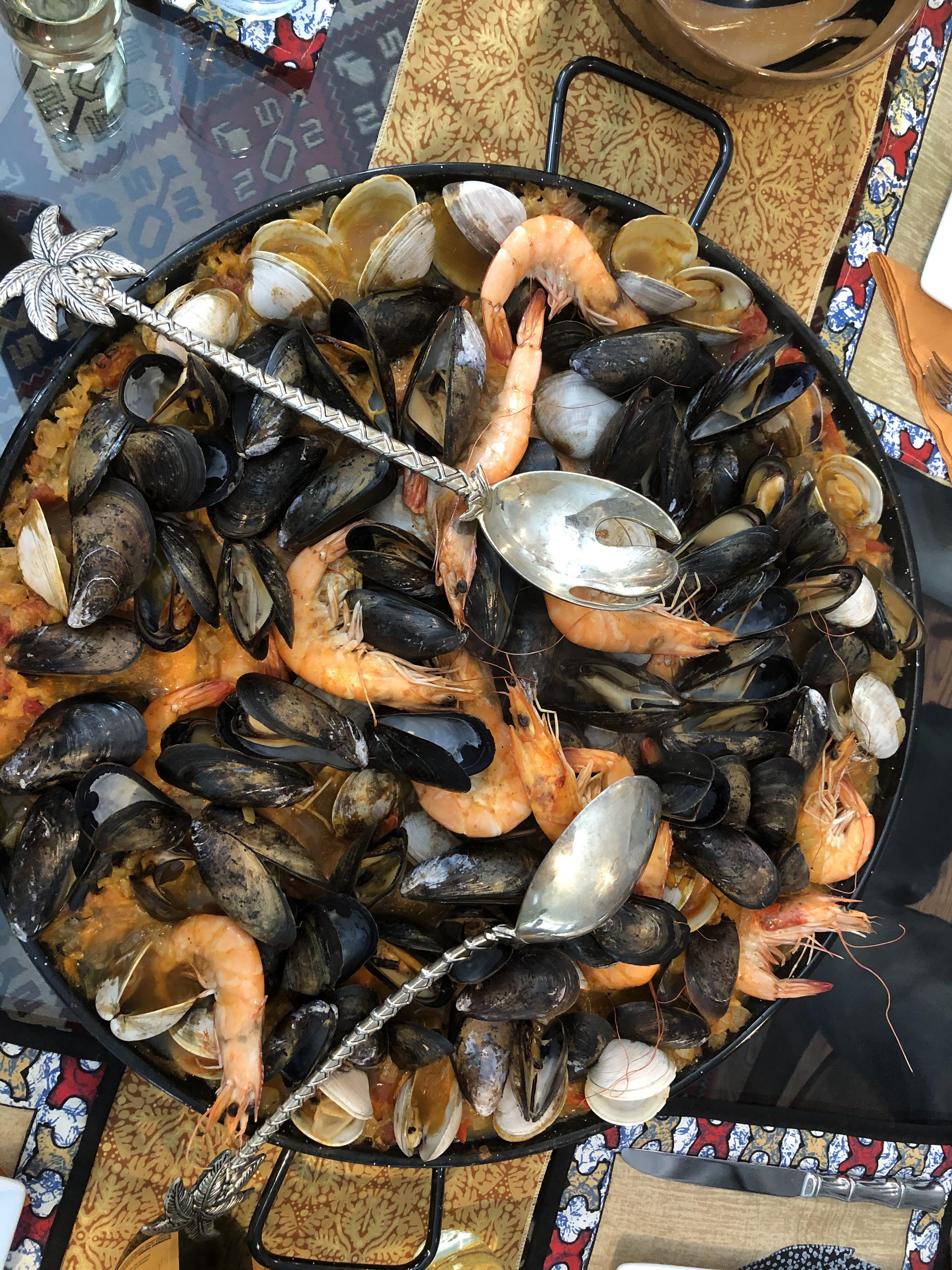 Seafood paella for the wife’s birthday! | Scrolller