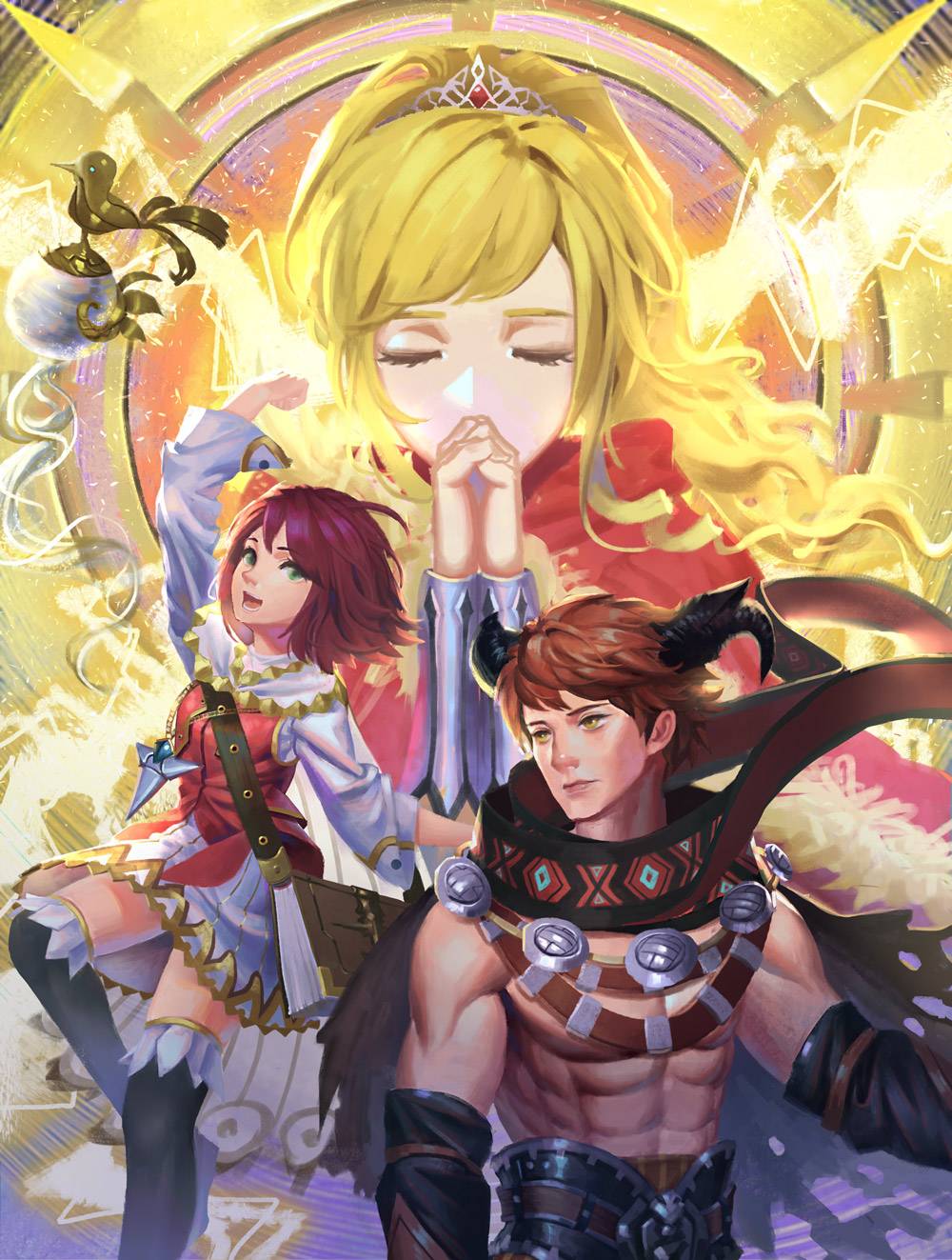 Season 1 Protagonists (Tica, Angelia, Nigel) | Scrolller