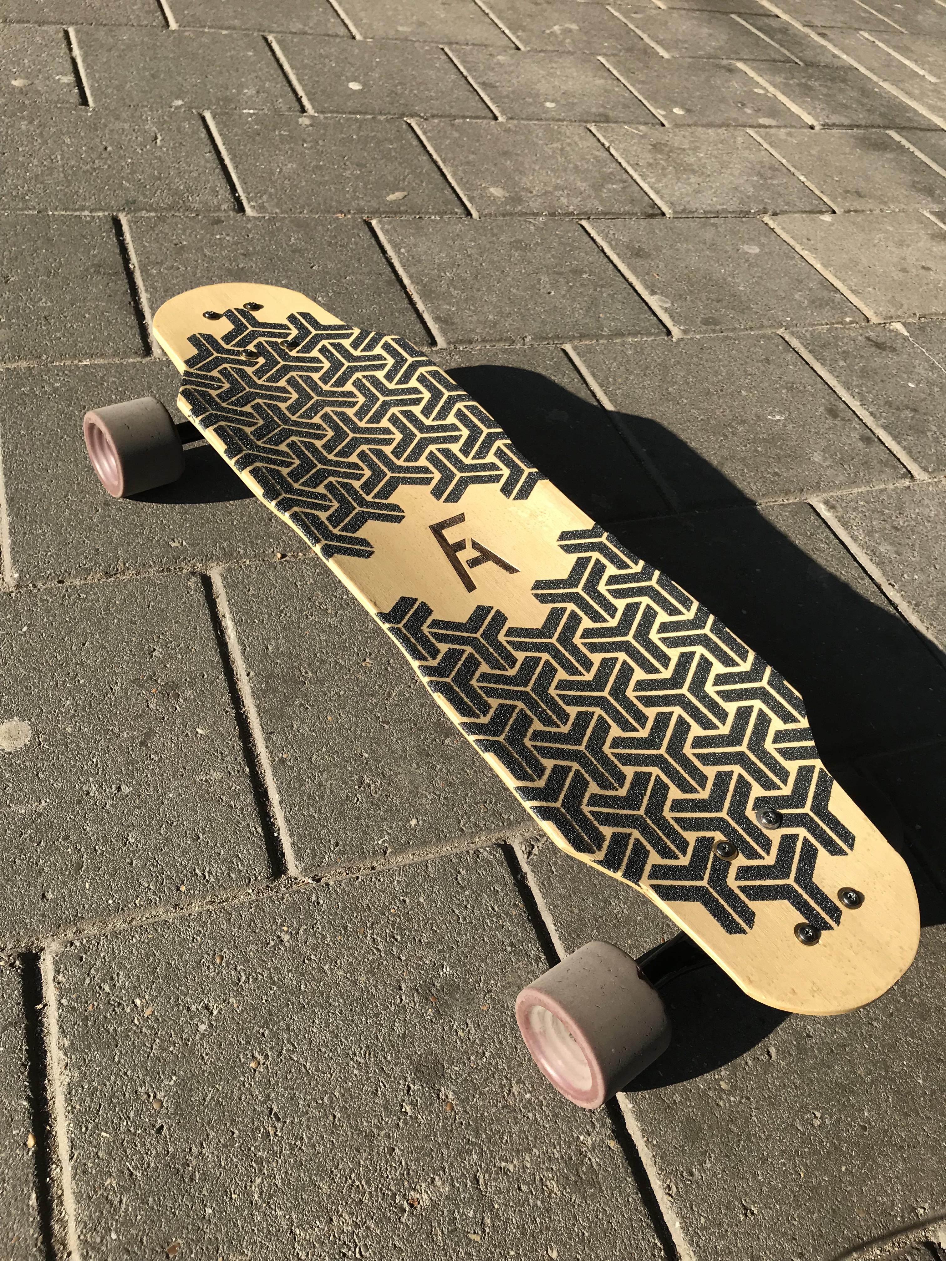 Second time making a cruiser + grip, using a laser cutter. What do you think? | Scrolller