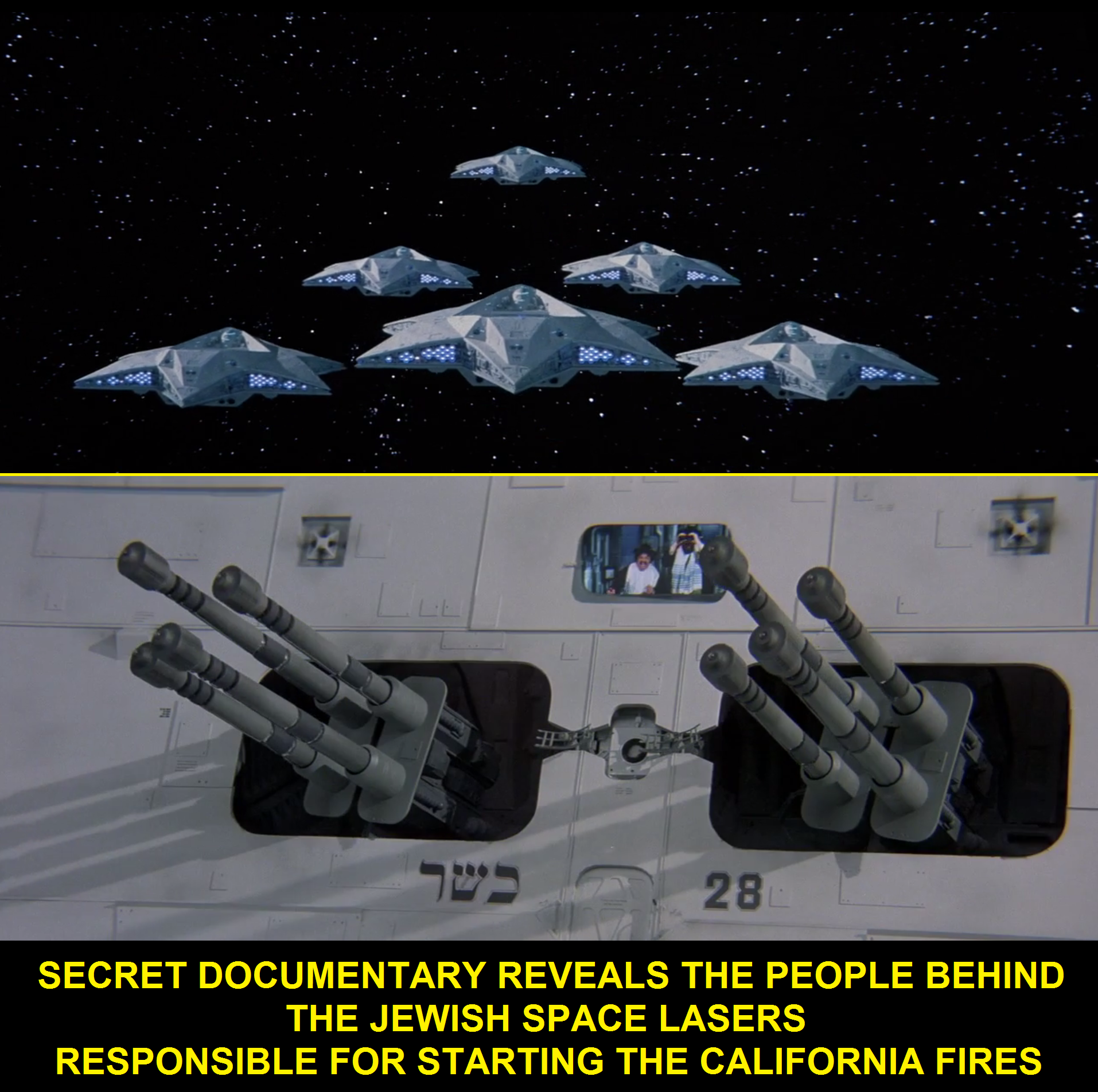 Secret documentary reveals the people behind the Jewish Space Lasers responsible for starting ...