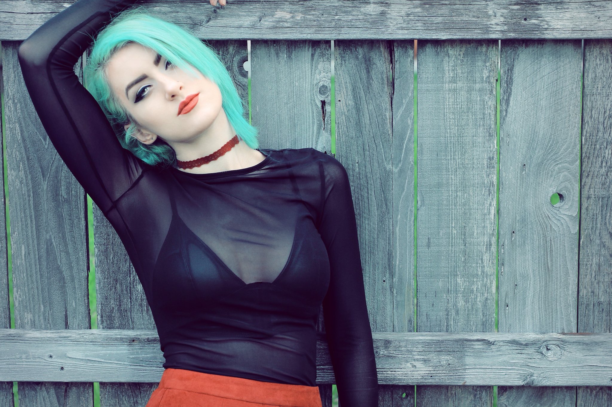 See-through mesh top | Scrolller