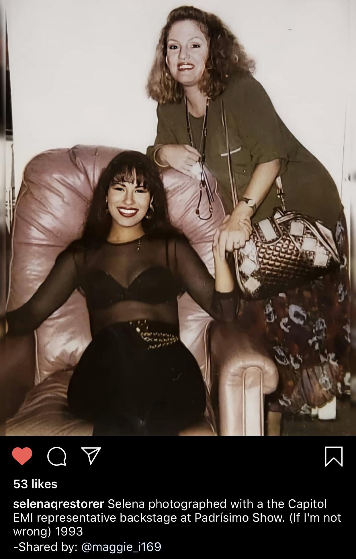 Selena backstage at a Padrísimo taping | Scrolller