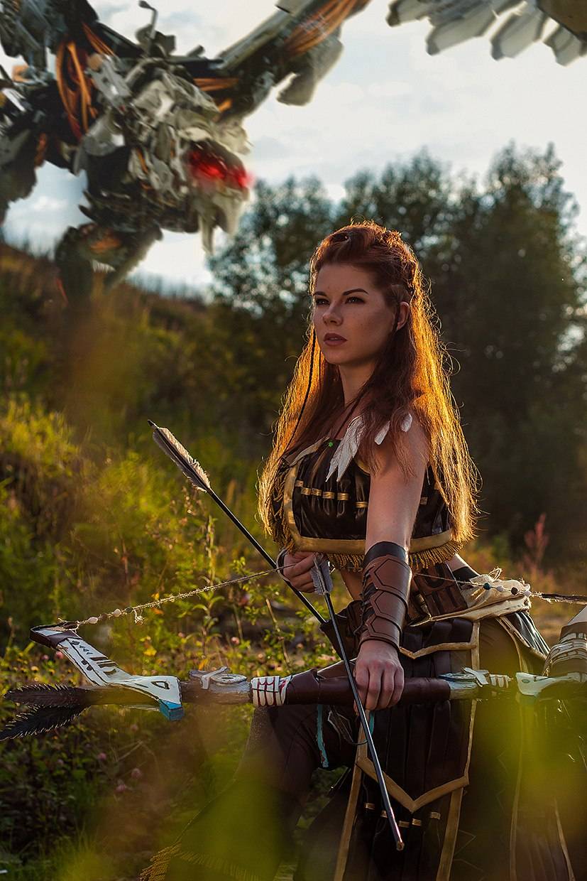 [Self] Aloy Horizon Zero Dawn cosplay | Scrolller