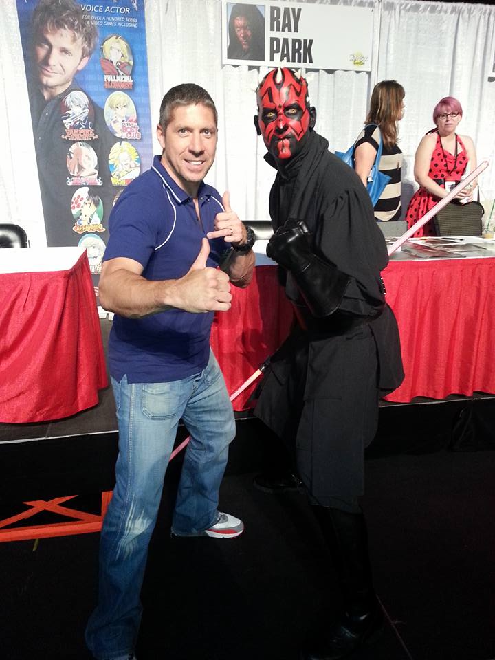 [SELF] I met Darth Maul(Ray Park) dressed as Darth Maul! | Scrolller