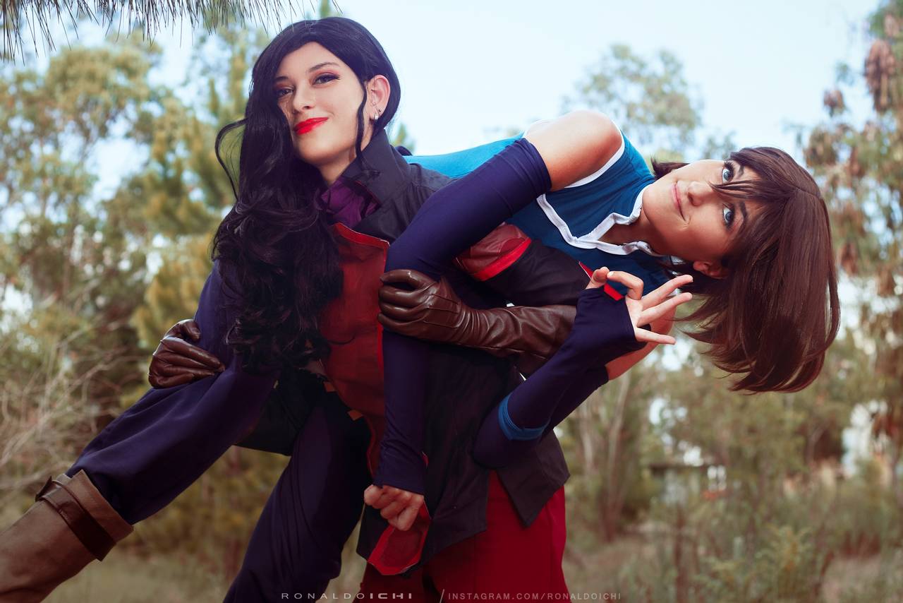[self] Korrasami cosplay by Rizzy and Rach | Scrolller
