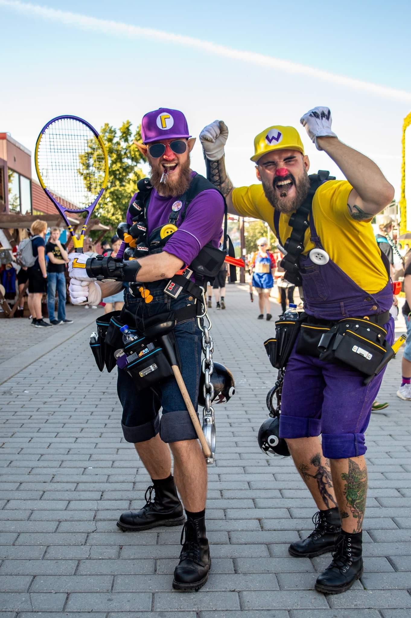 [Self] Me and my brother as badass Waluigi & Wario at Närcon 2019. | Scrolller