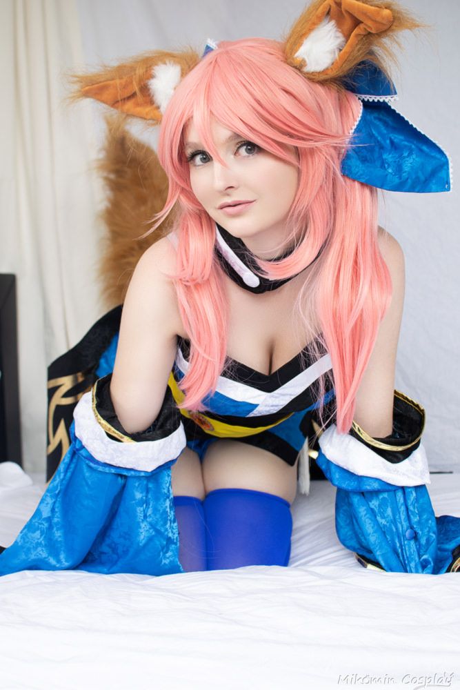 [Self] Tamamo No Mae Caster from Fate by Mikomin Cosplay | Scrolller