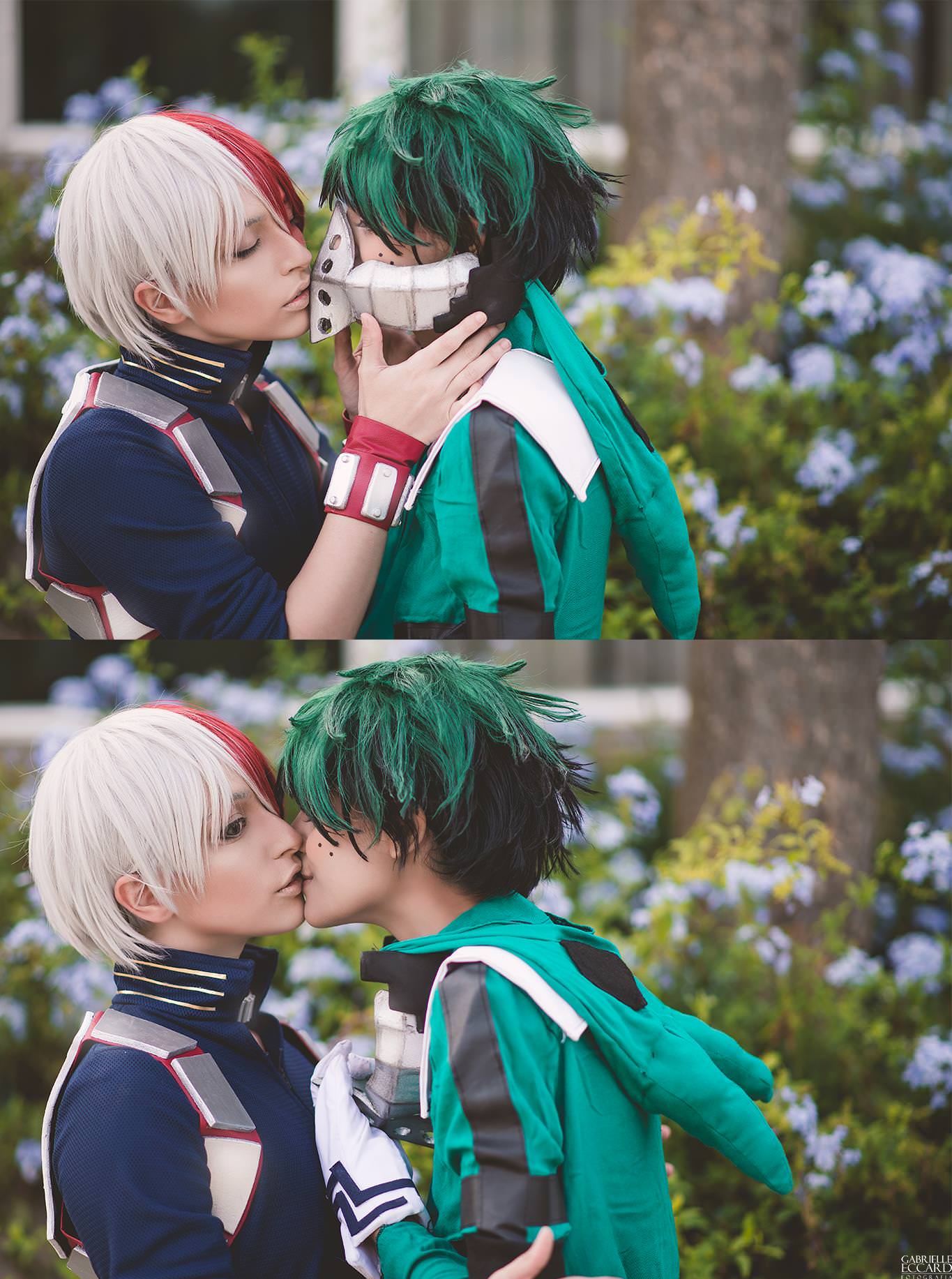 [Self] Todoroki and Deku cosplay by Usagi Mayu and Shiro Scarlet | Scrolller