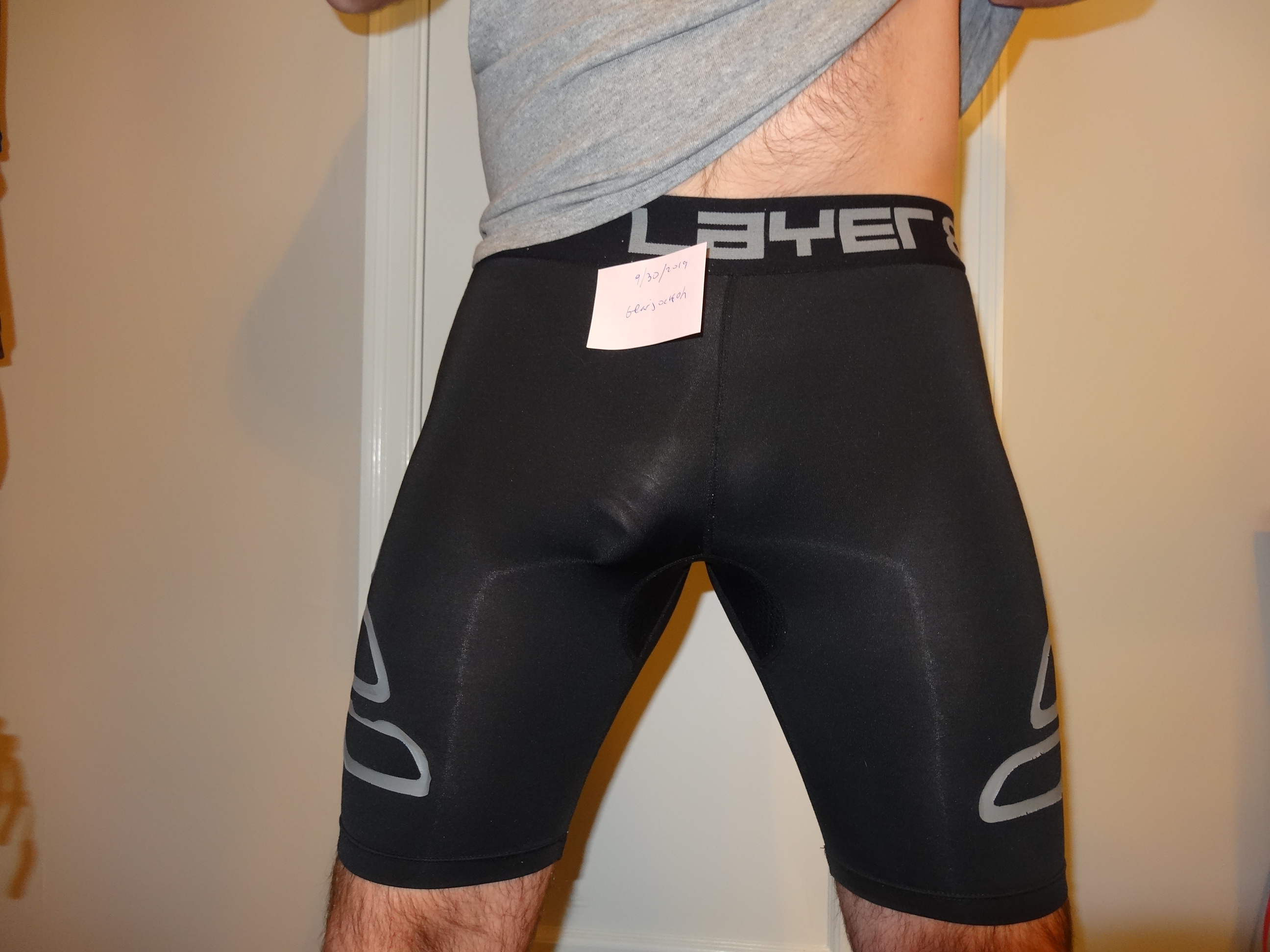 Semi hard in my compression shorts | Scrolller