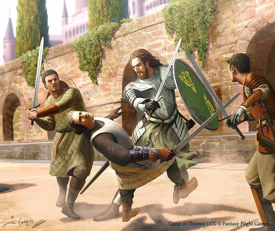 Ser Garlan Tyrell by Joshua Cairós | Scrolller