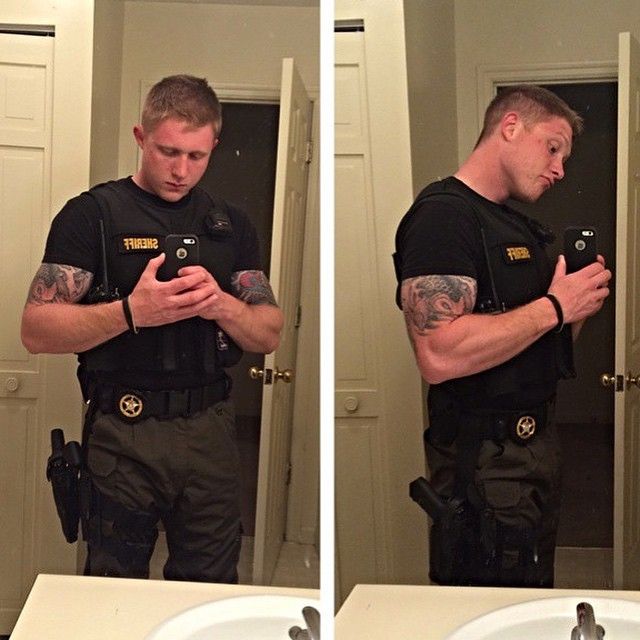 Sexy blonde cop | Scrolller