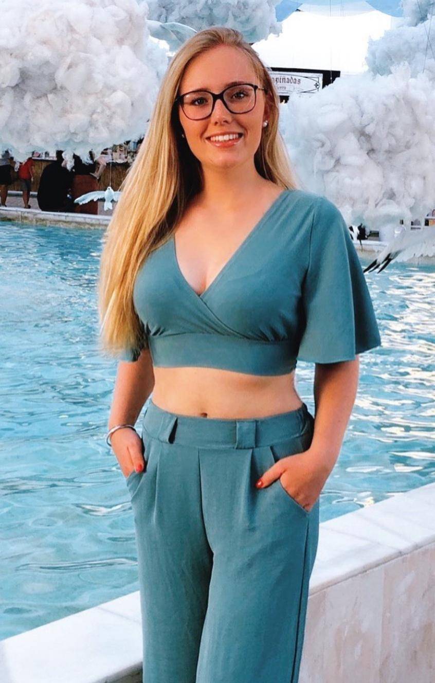 Sexy Blonde with Glasses IKTR | Scrolller