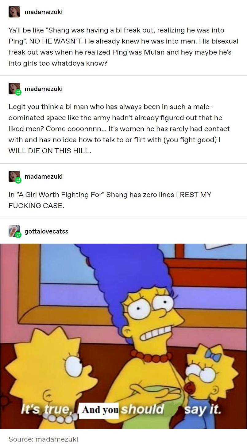 shang is a bi icon | Scrolller