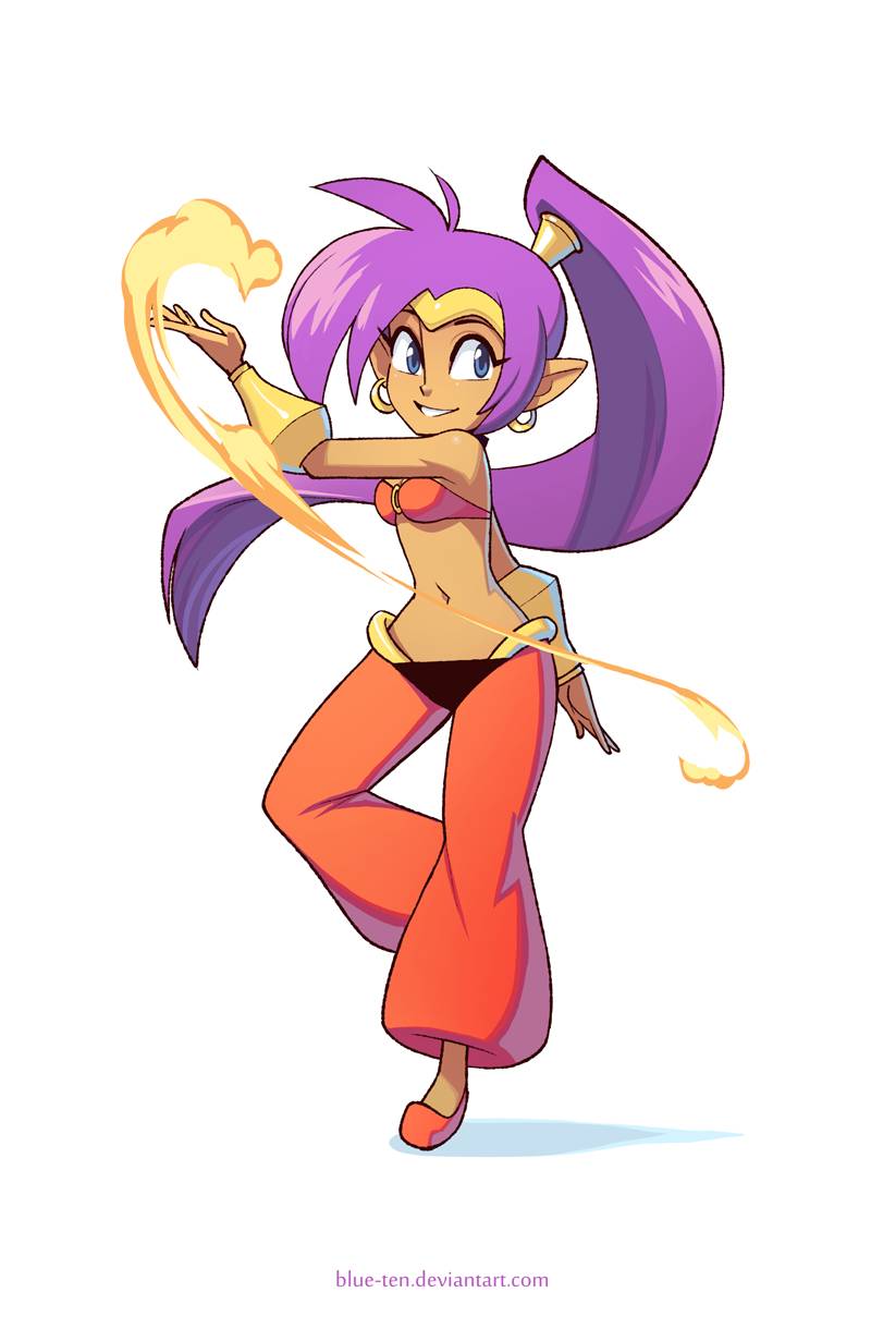 Shantae by Blue-Ten. | Scrolller