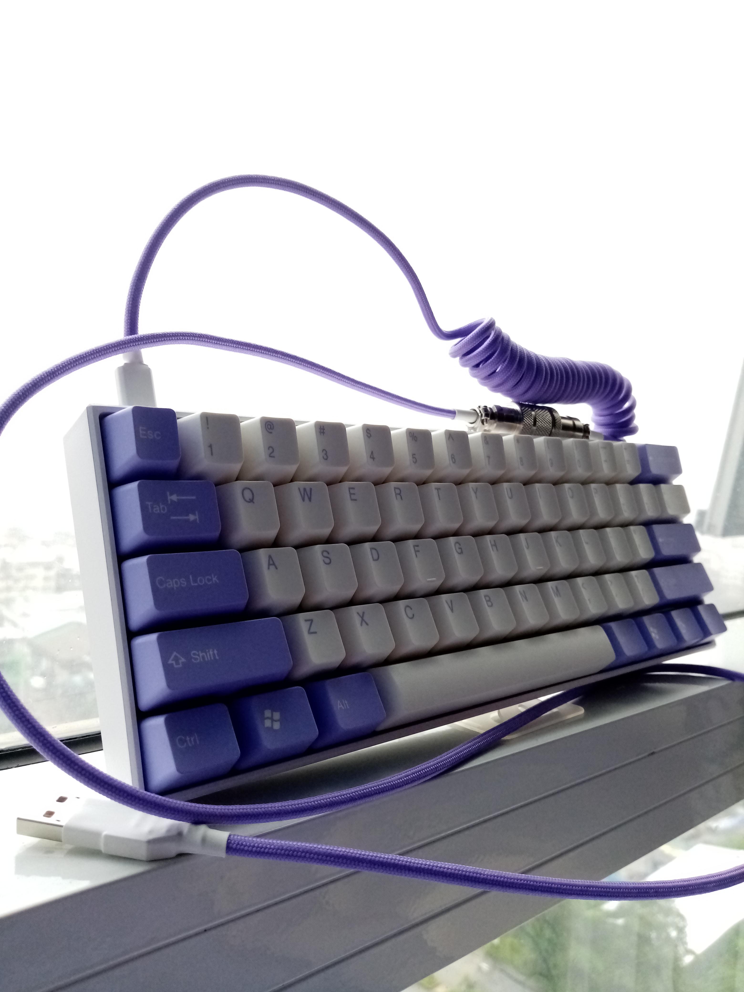 Sharing my Hotswappable Anne Pro 2 with lubed 60g Aliaz. | Scrolller