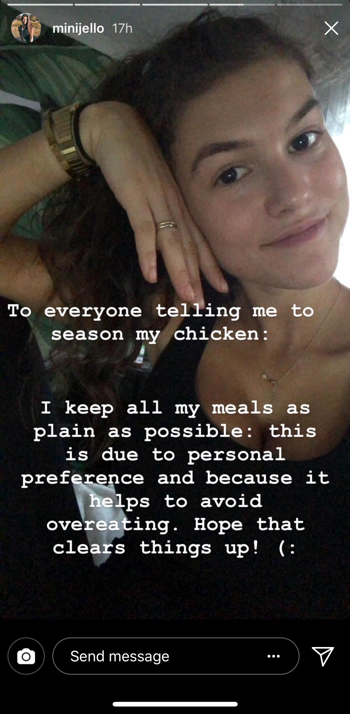 She doesn’t season her chicken | Scrolller