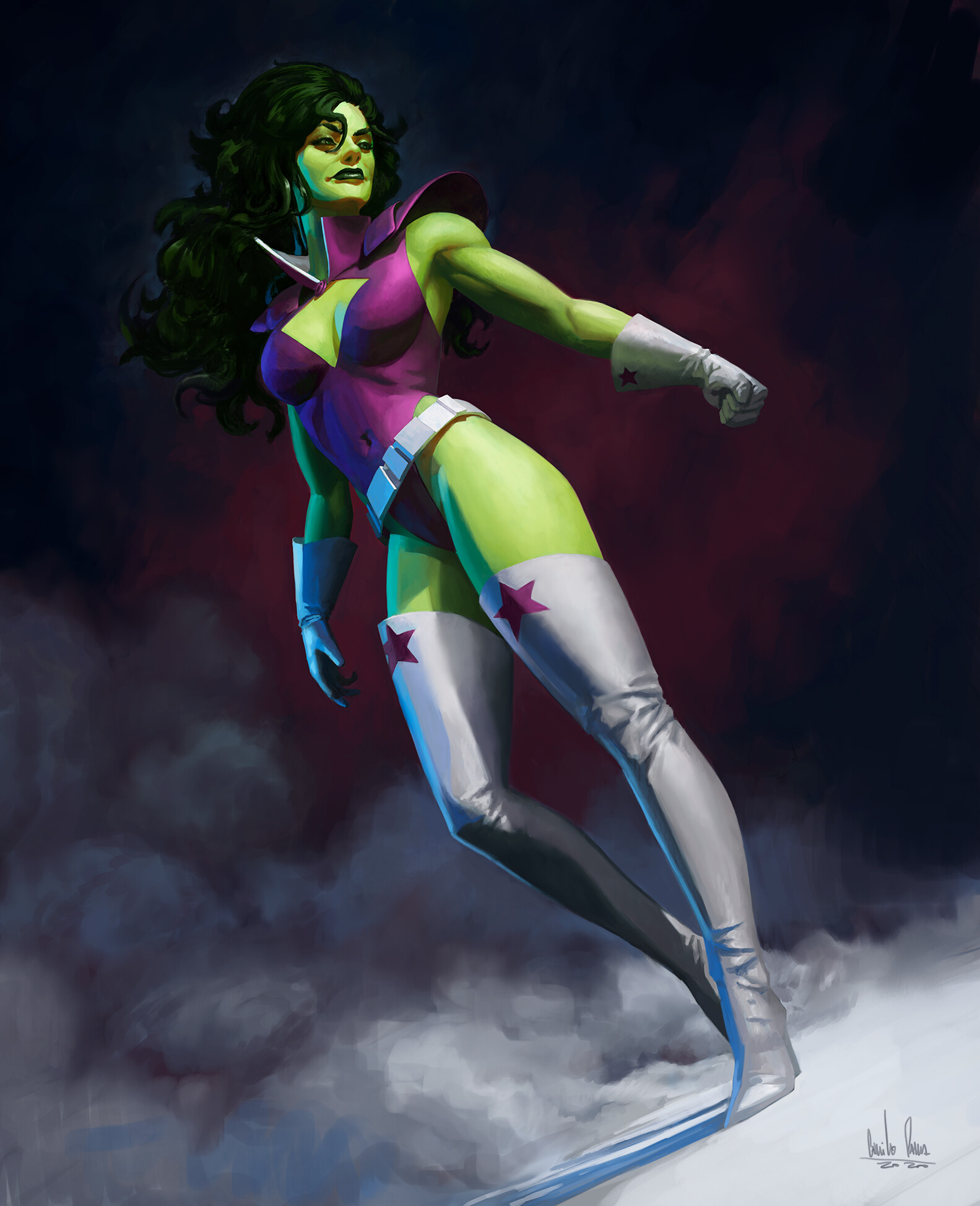 She-hulk by Camilo Palma | Scrolller