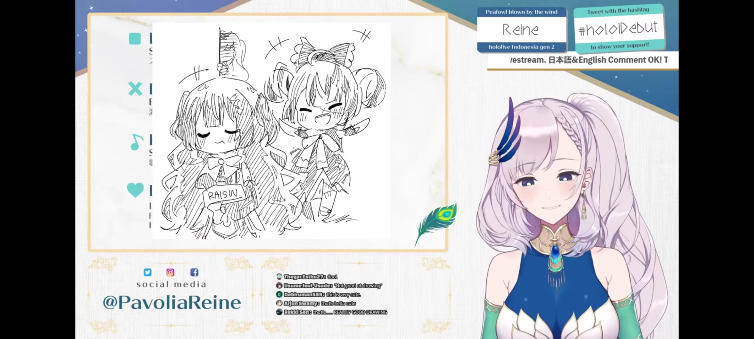 She likes to draw herself stalking the other members 😂 didn't see it first watch through | Scrolller