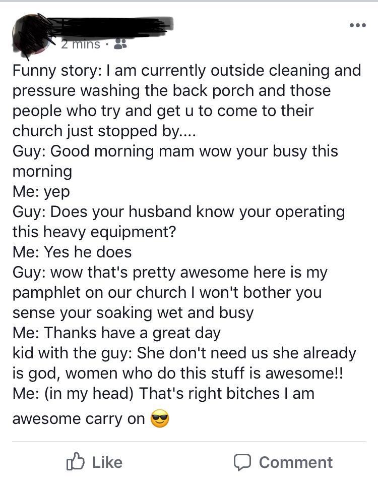 She’s basically god | Scrolller