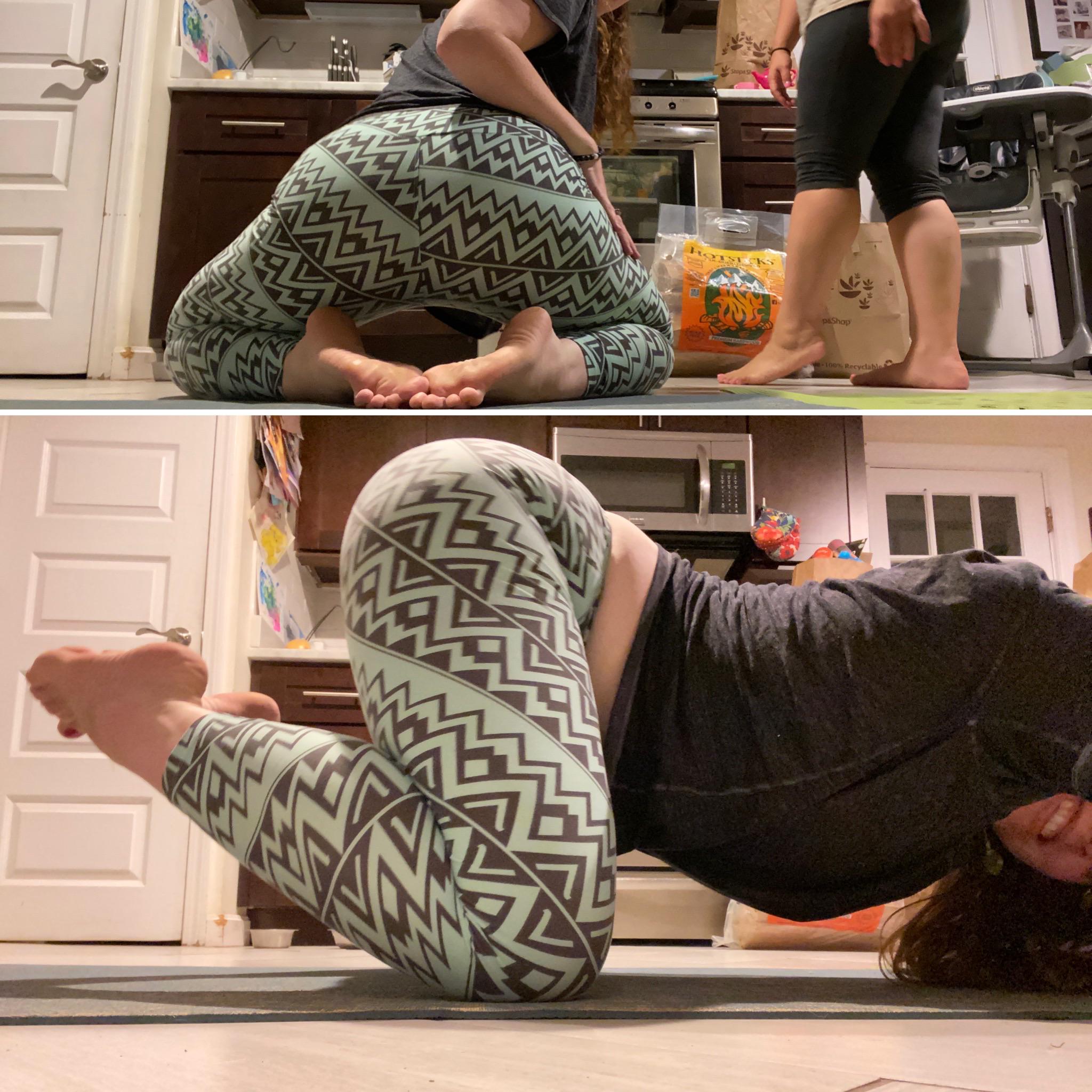 She’s trying to teach me yoga poses | Scrolller