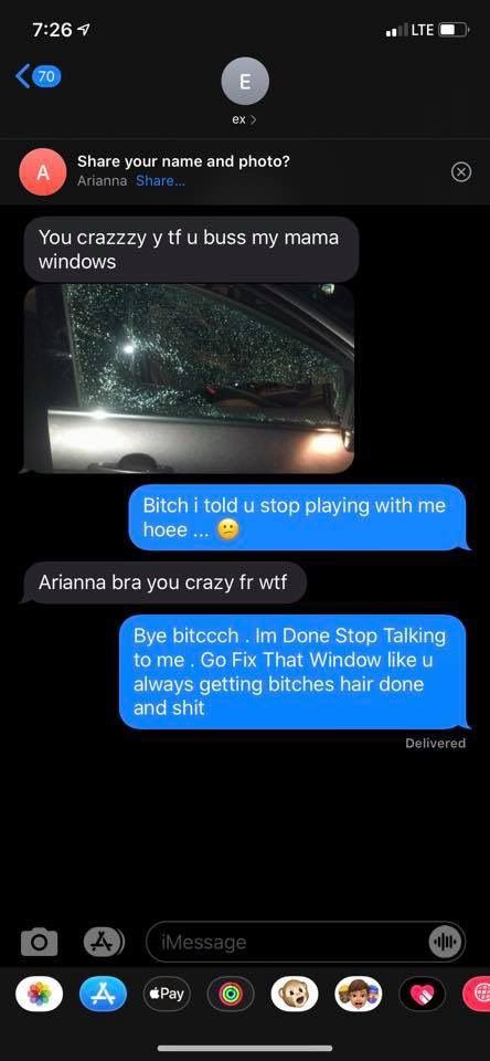 She smashed his mama car. | Scrolller
