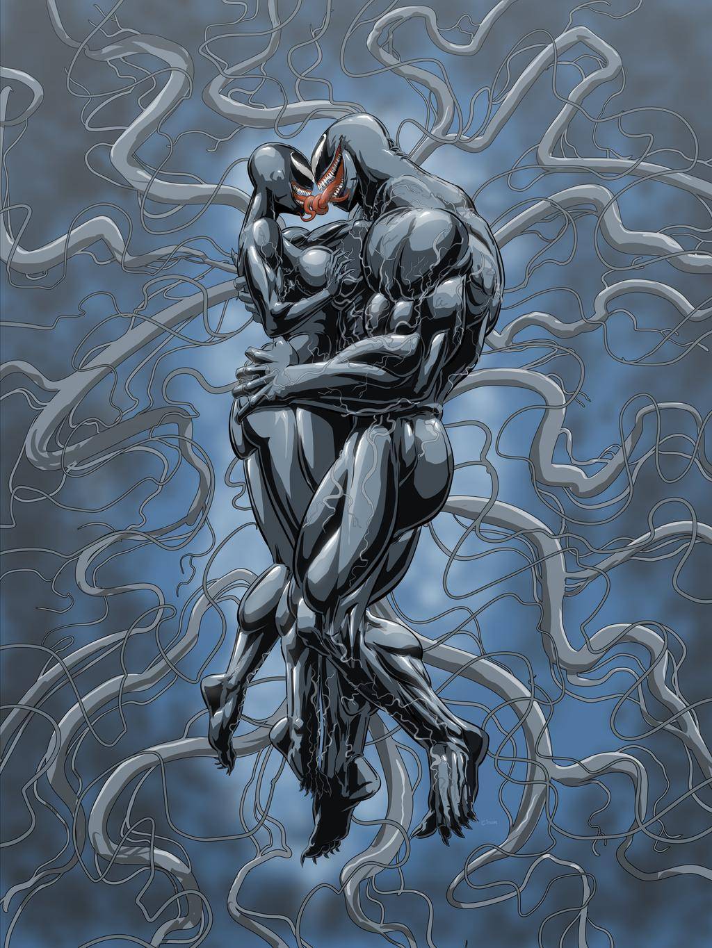 She Venom and Venom (by darkshiner8) | Scrolller