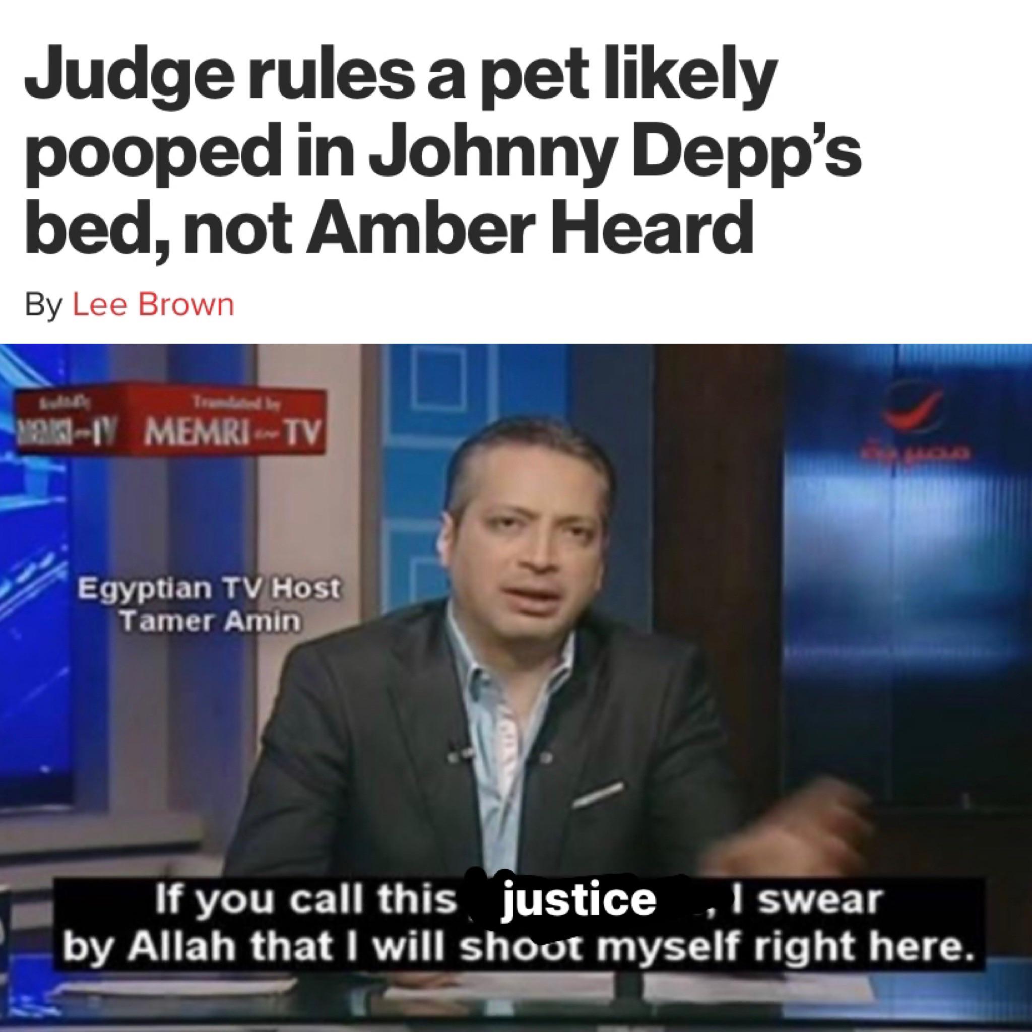 Sheikh Johnny Al-Depp Demands Justice | Scrolller