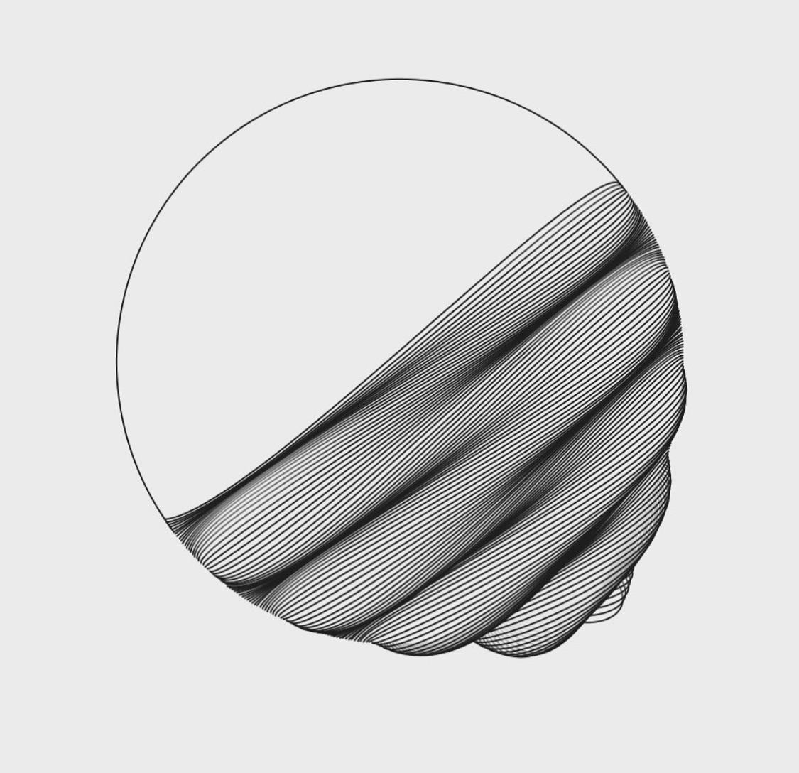 Shell - revisited a design made in Processing | Scrolller