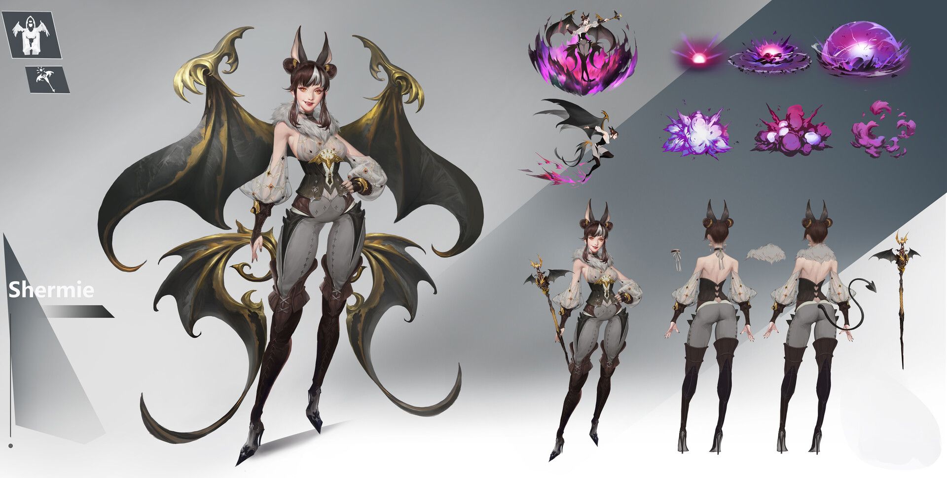 小魔女 Shermie by 酉 钲 | Scrolller