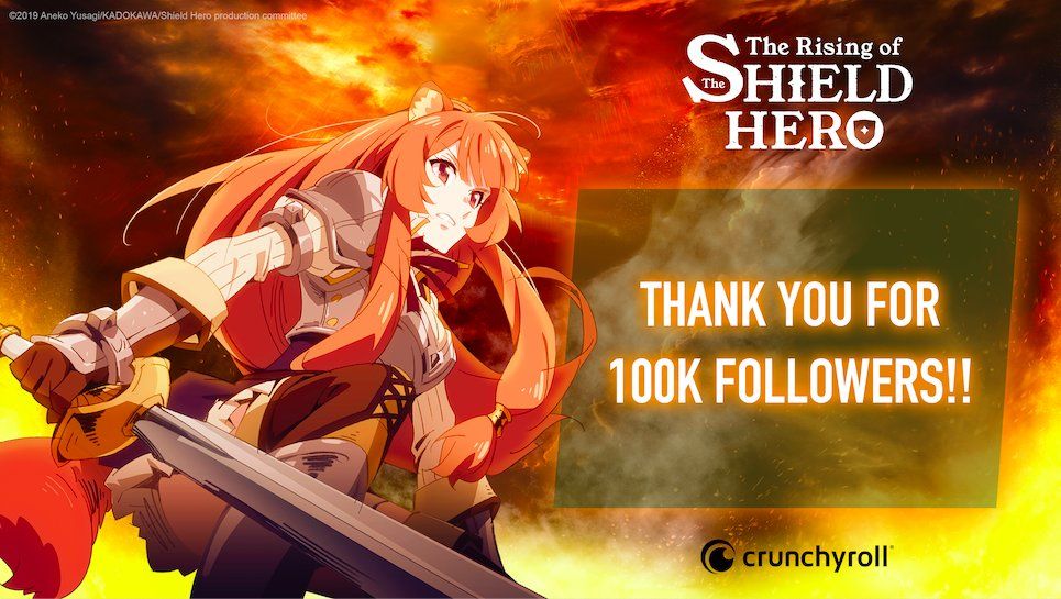 @ShieldHeroEN has reached 100k followers on Twitter! | Scrolller