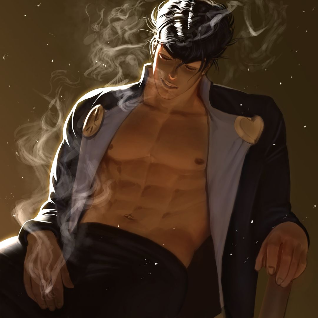 Shirtless adult josuke | Scrolller