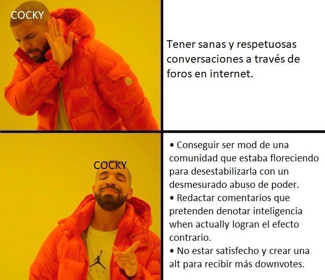 [SHITPOST] Cocky in a nutshell | Scrolller