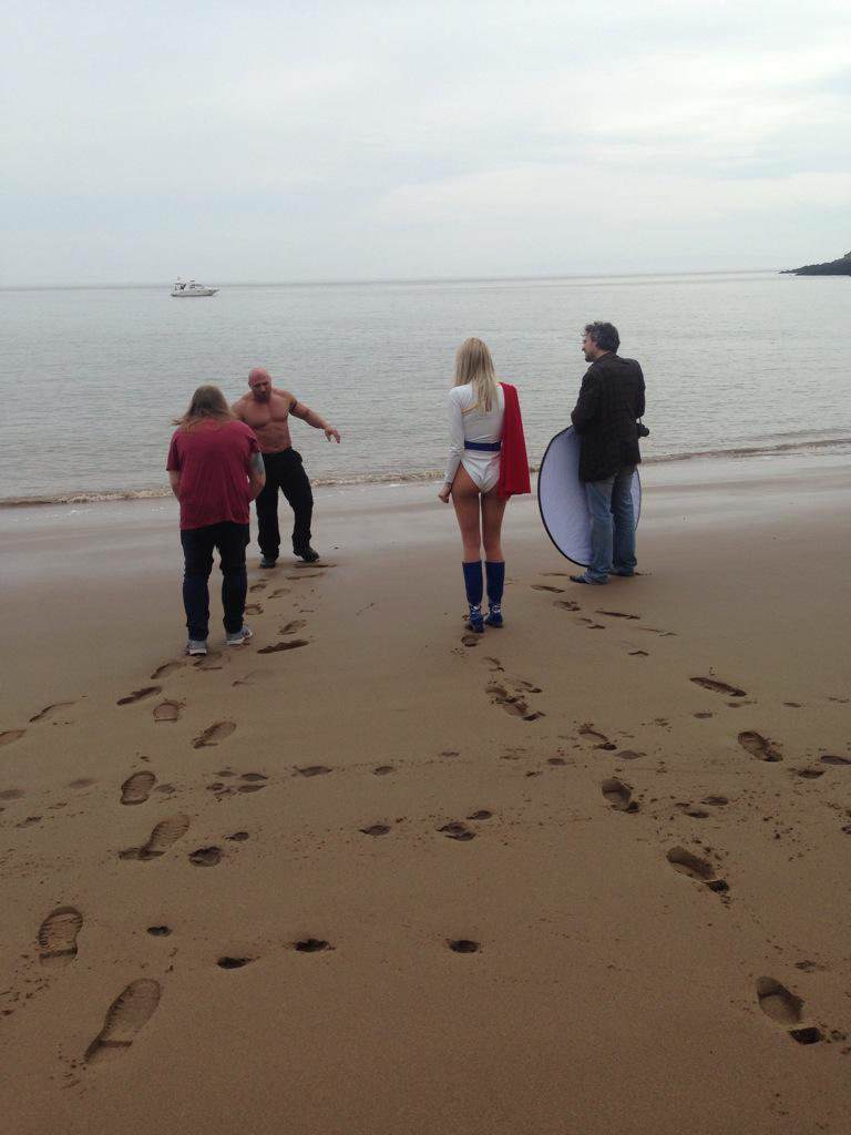 Shooting as Power Girl | Scrolller