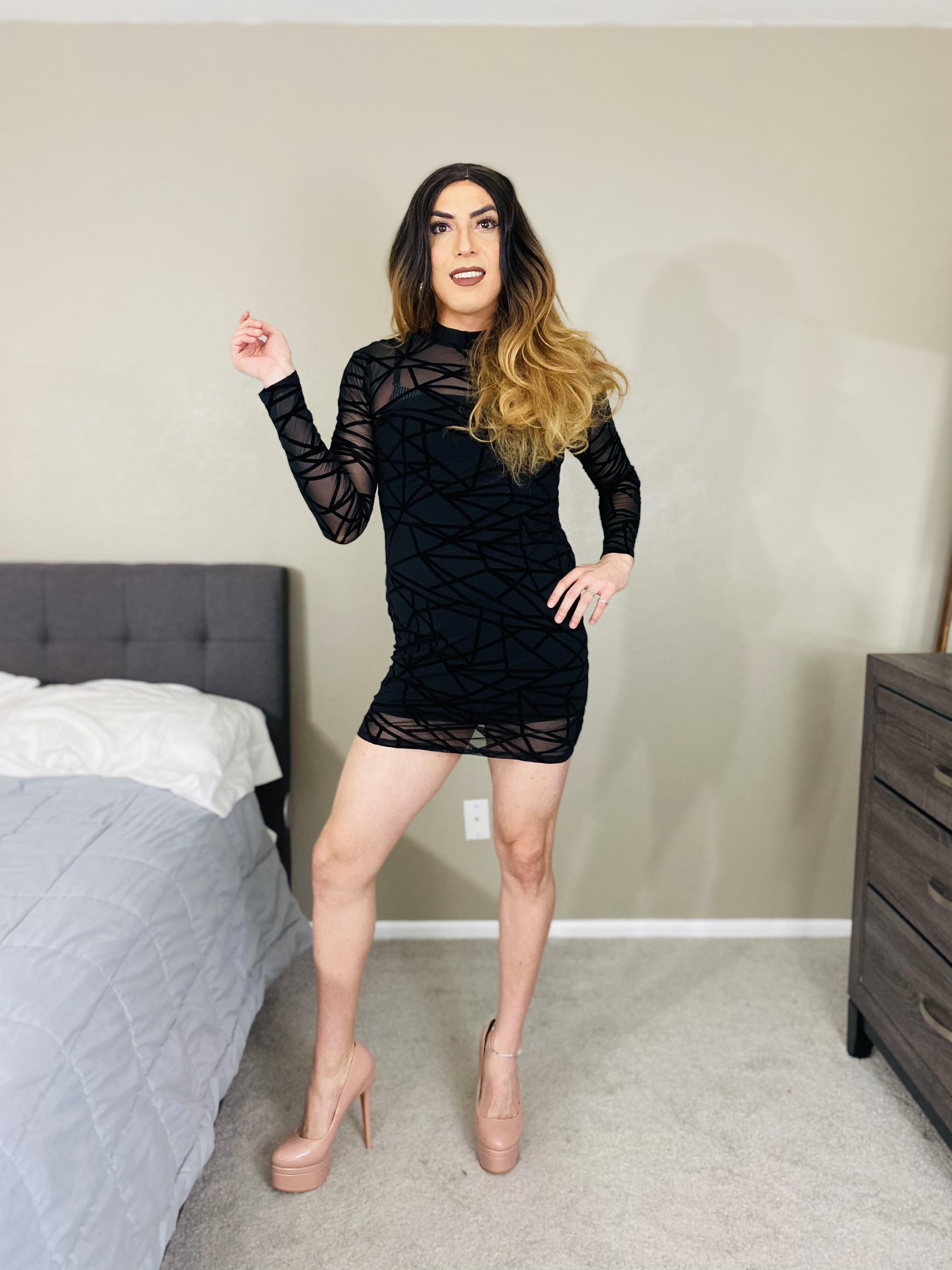 Showing off a little leg, but still mild. | Scrolller